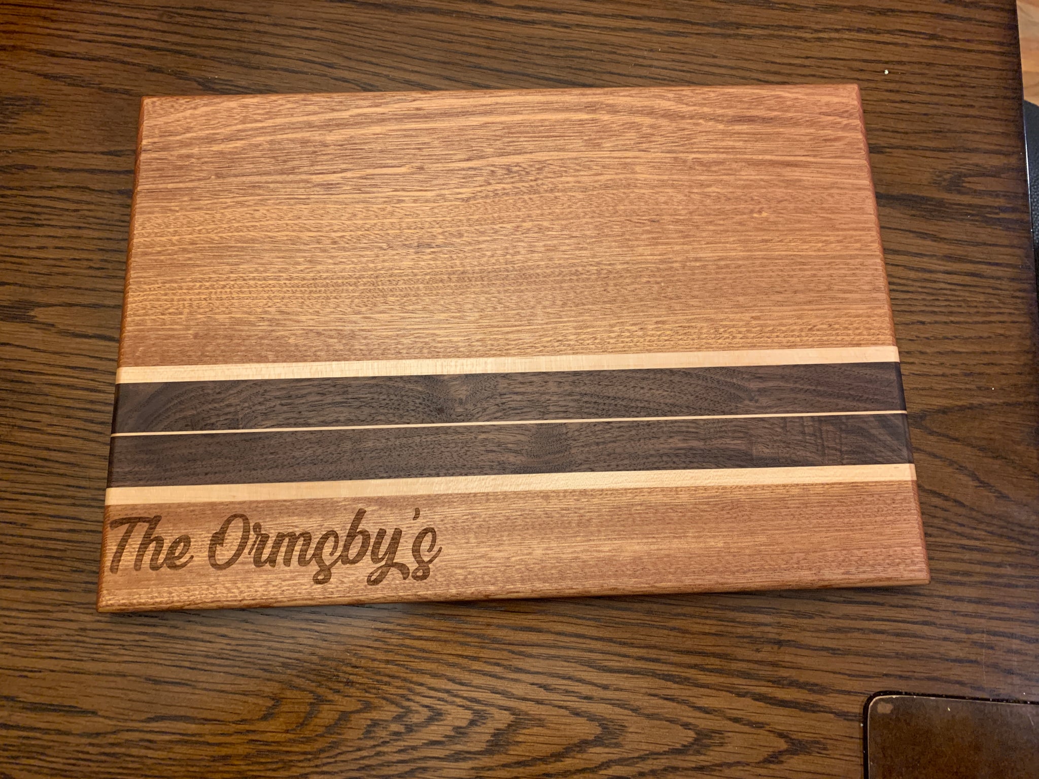 Multi Colored Cutting Board (3/4"-1" Thick) – Mitchell Timber Works